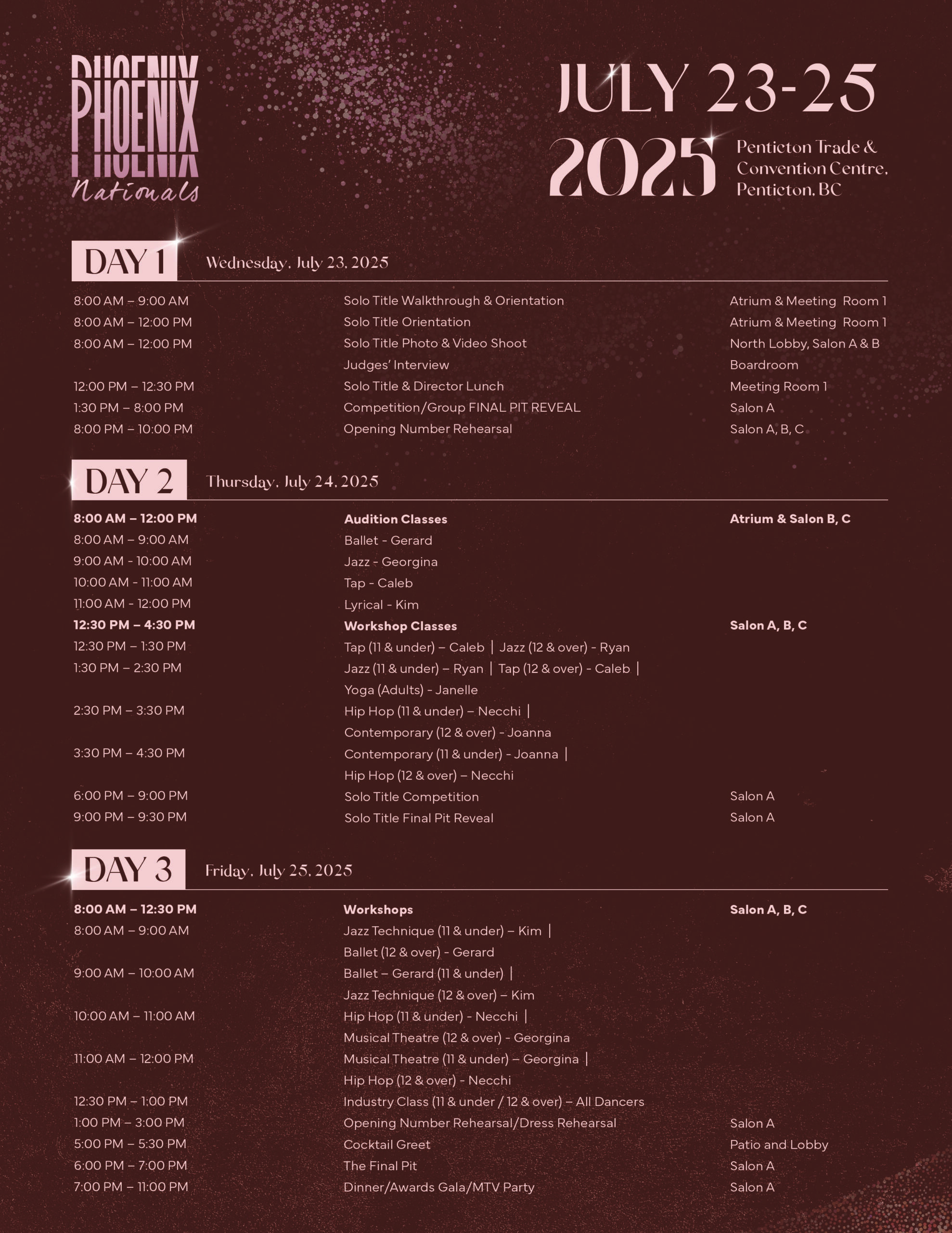 Nationals - Phoenix Dance Competition